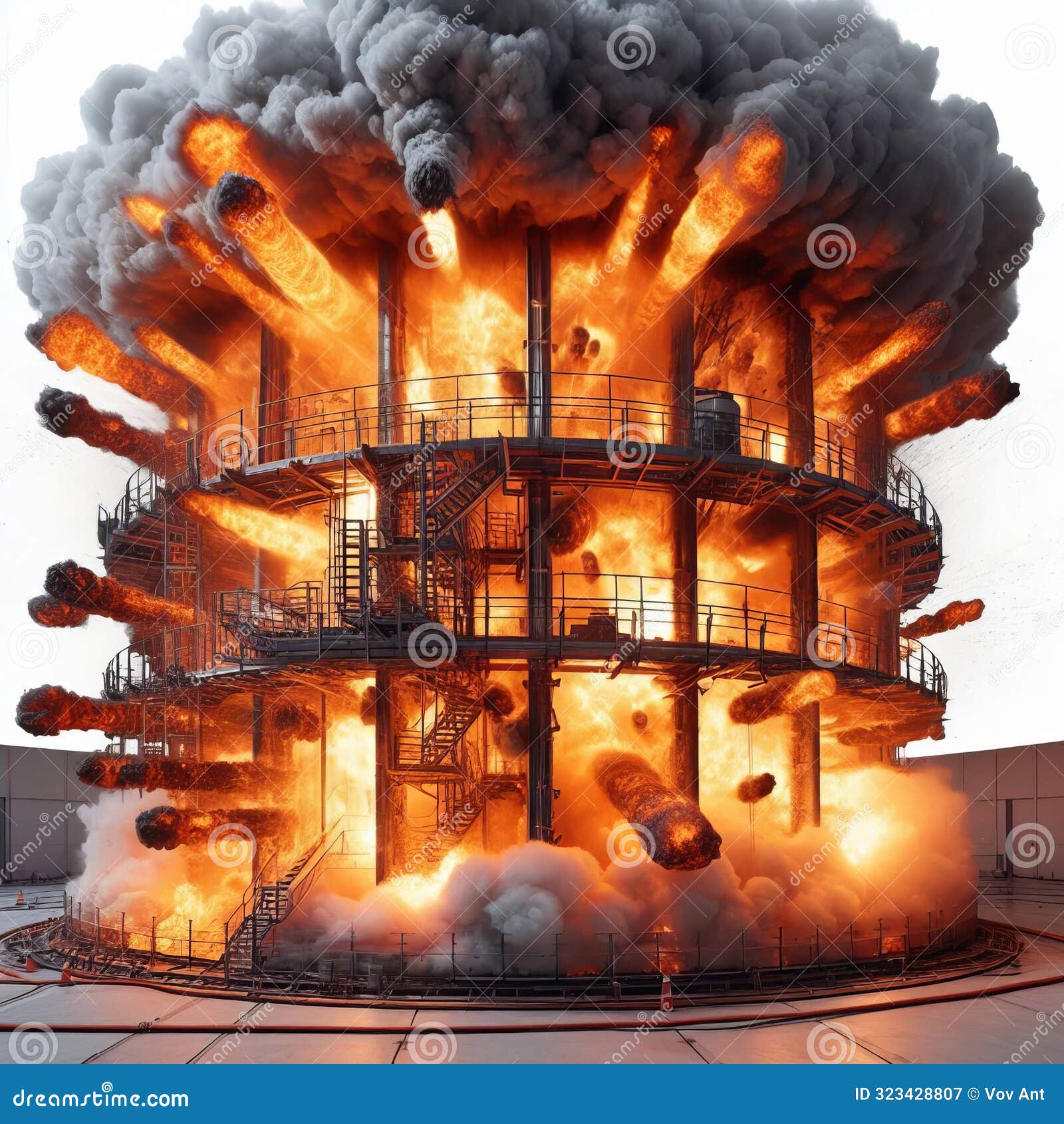 Flashover the Simultaneous Ignition of Combustible Materials N Stock ...