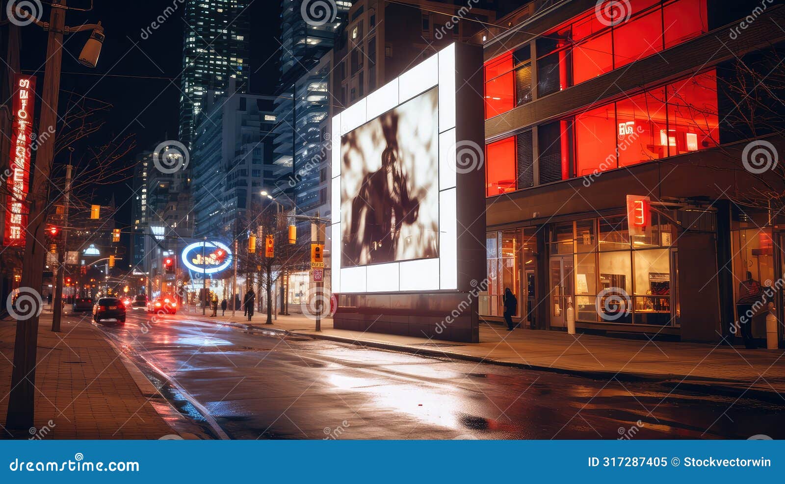 Flashy light up sign stock illustration. Illustration of lettering ...