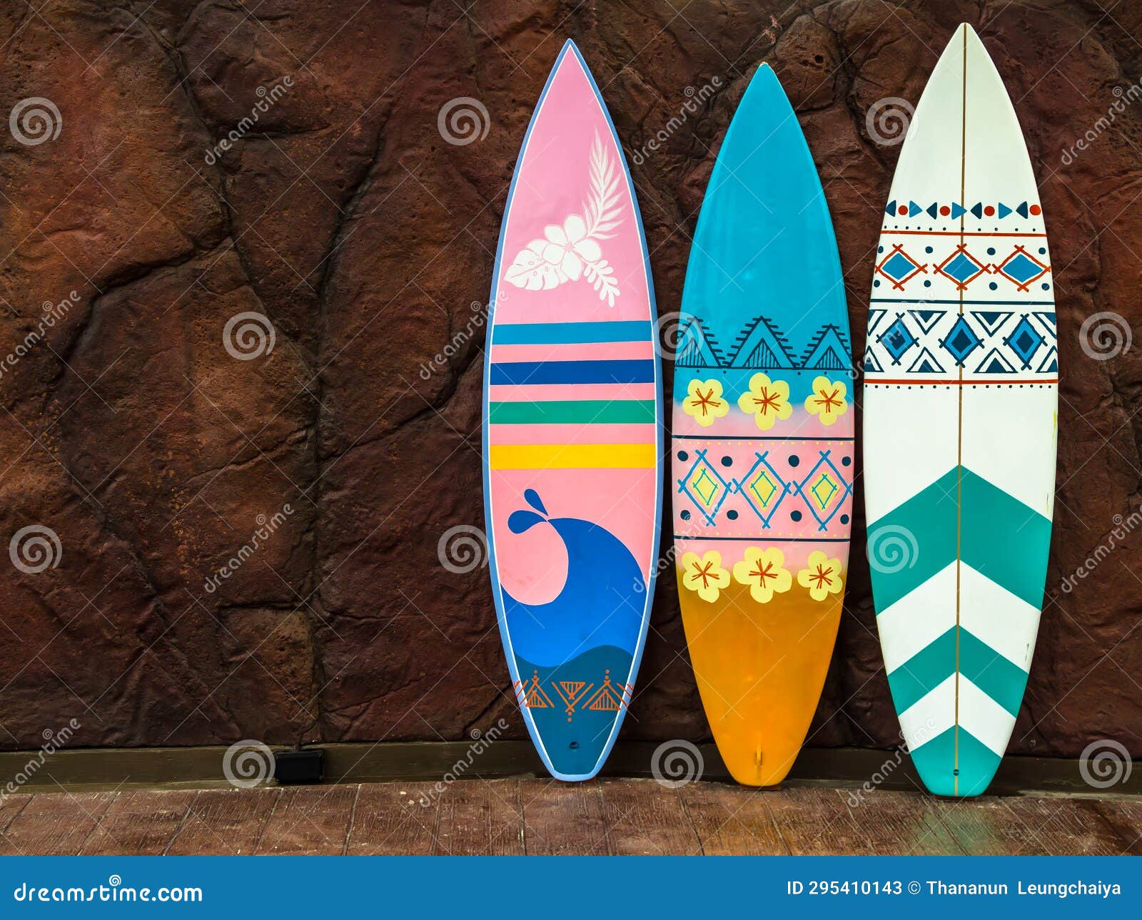Flashy pattern surfboard stock image. Image of holiday - 295410143