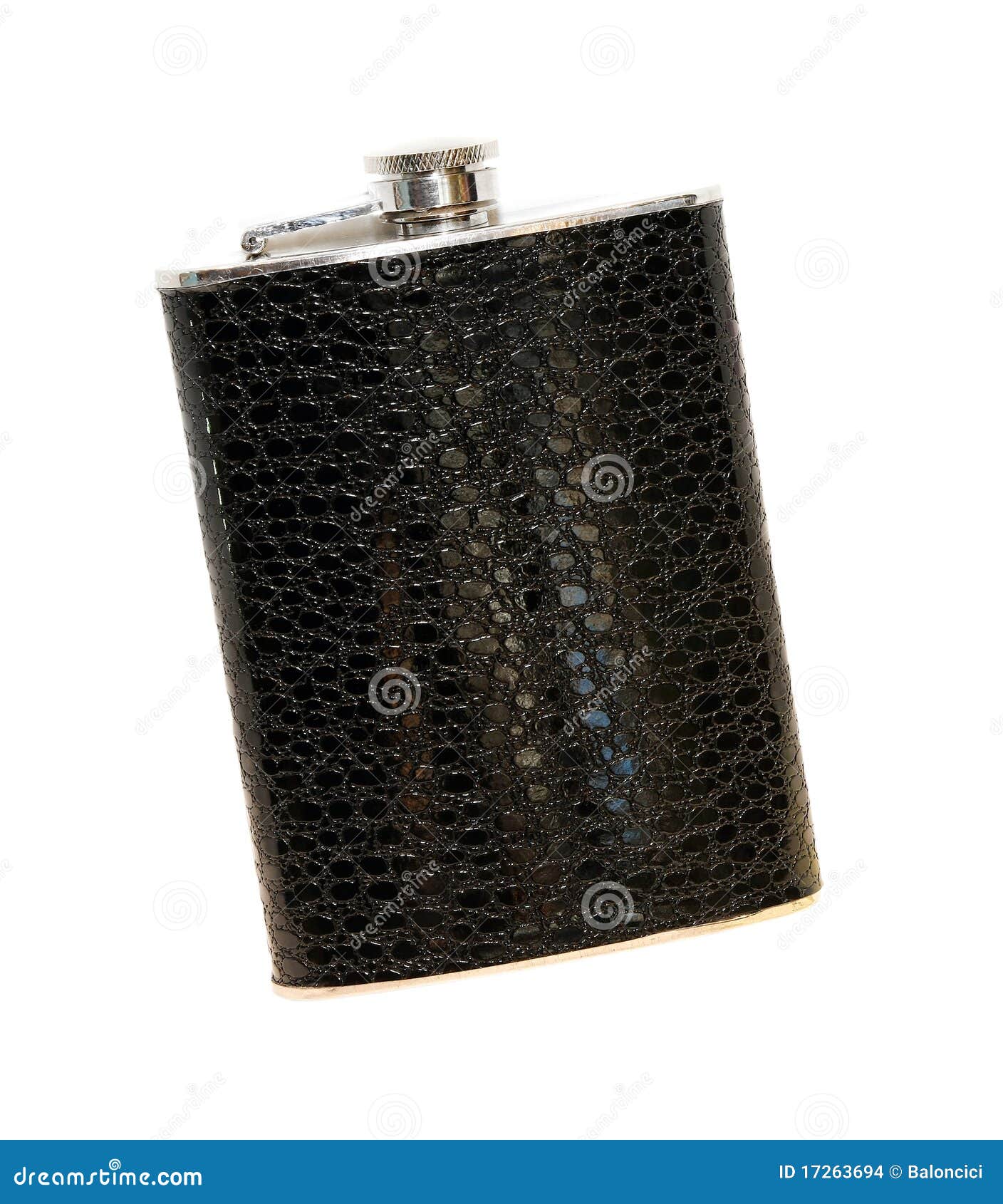 Flask stock photo. Image of closed, bottle, flask, leather - 17263694