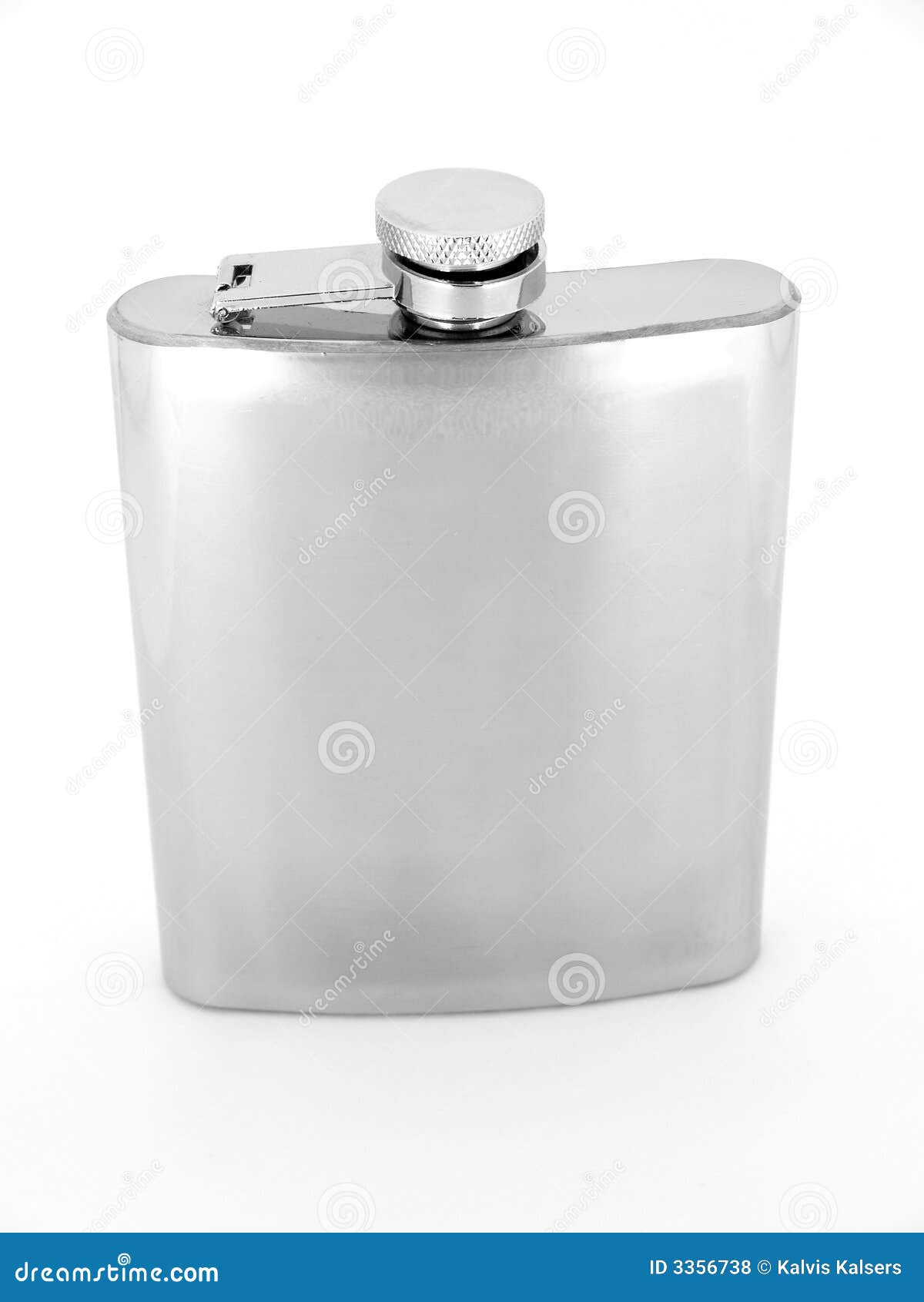 Flask stock photo. Image of aluminum, canned, bottle, closed - 3356738