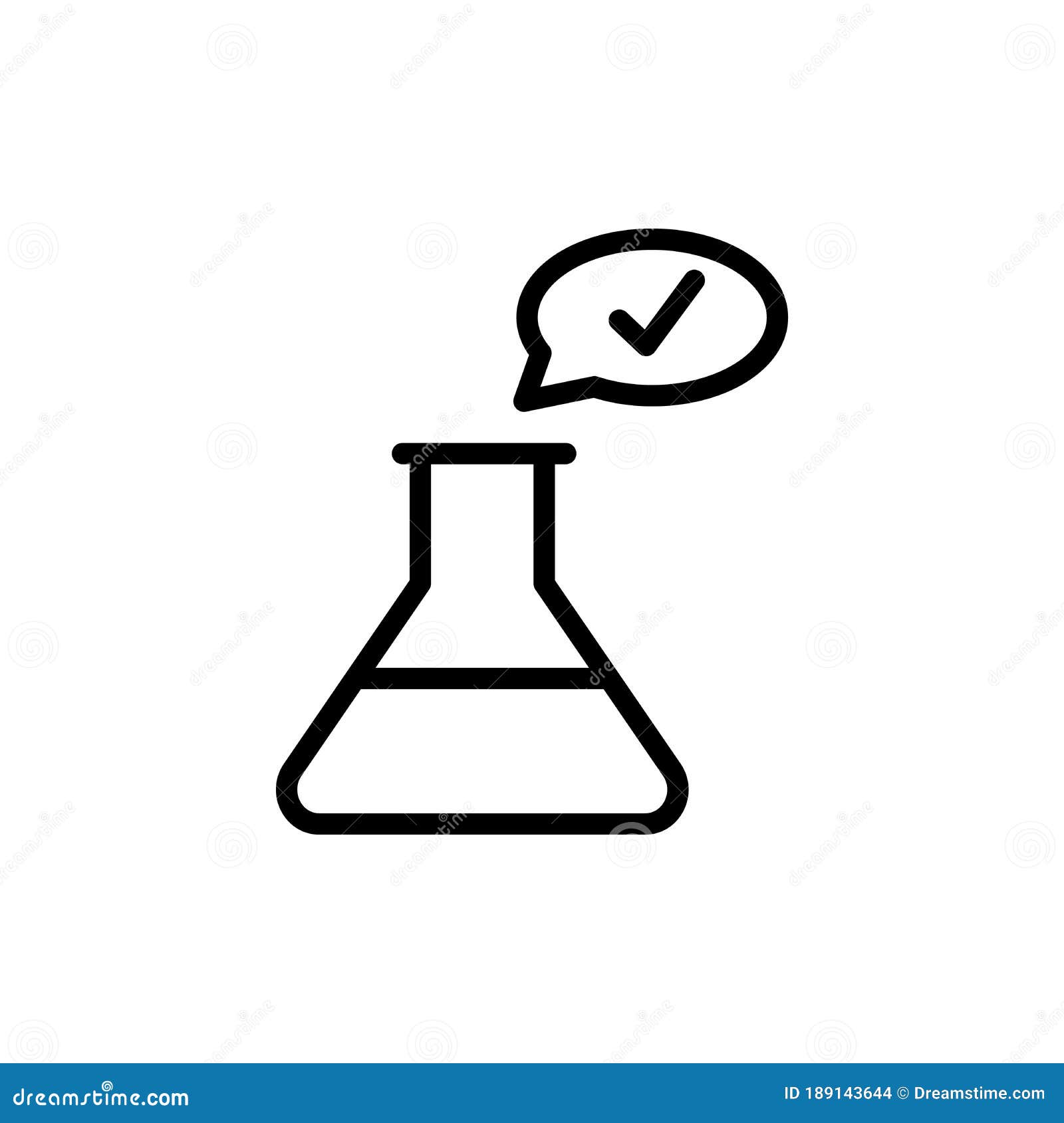 Chemistry Lab, Check Investment And Accounting Checklist Icons Set ...