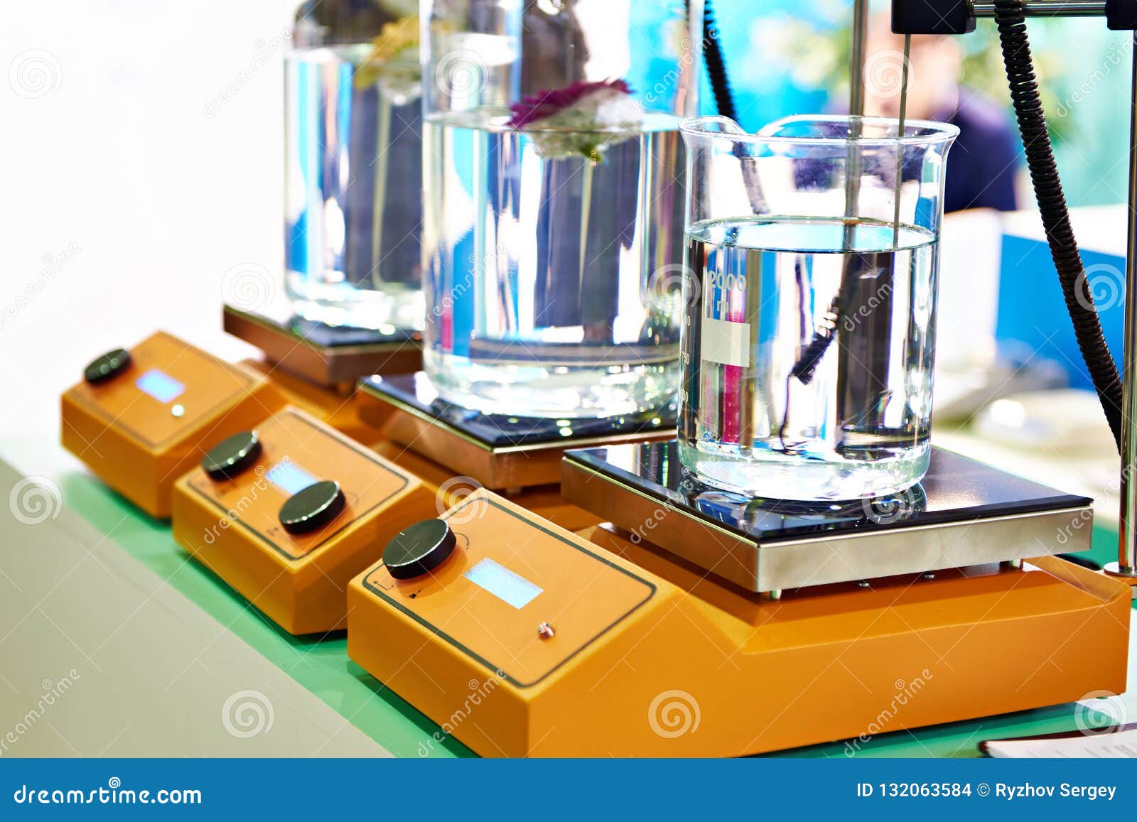 Flask Heaters stock photo. Image of chemistry, liquid - 132063584