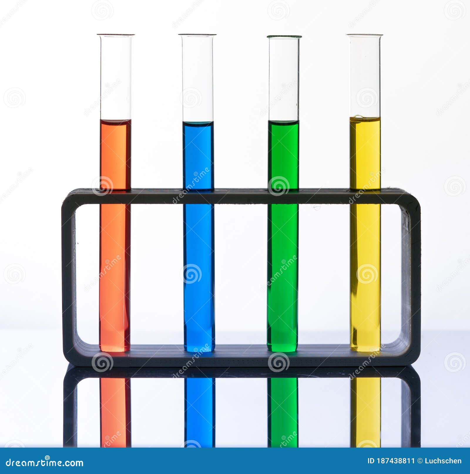 Flasks and Test Tubes in a Chemistry Lab Stock Image - Image of medical ...
