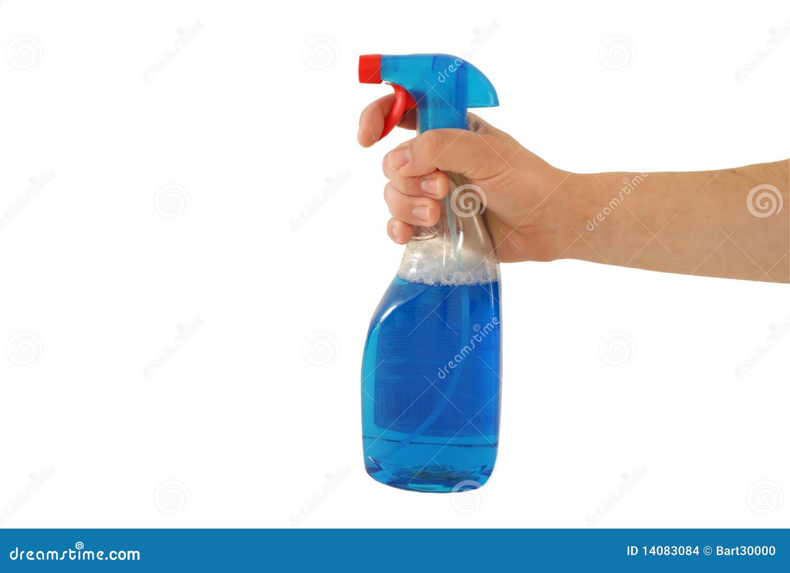 Flaskspray arkivfoto. Bild av flaska, rengöringsmedel - 14083084