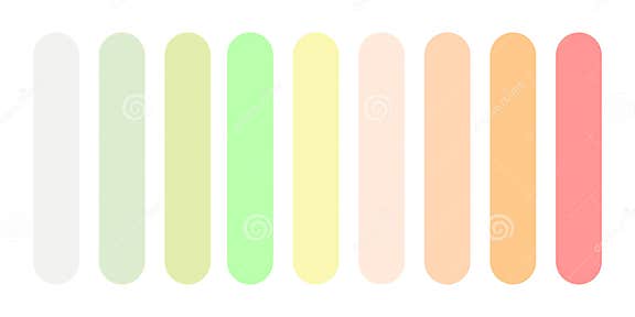 Flat Abstract Color Palette Banner in Set for Next Project Stock Vector ...