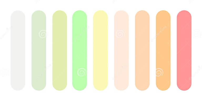 Flat Abstract Color Palette Banner in Set for Next Project Stock Vector ...