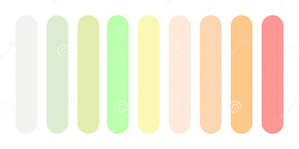 Flat Abstract Color Palette Banner in Set for Next Project Stock Vector ...