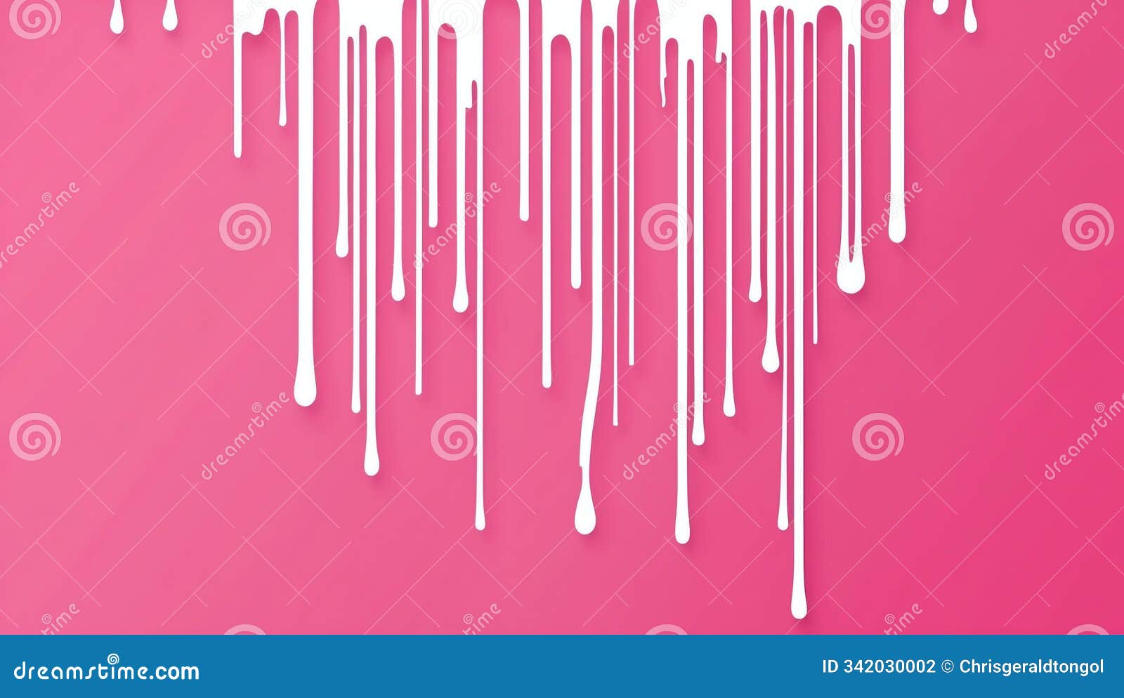 Flat Aesthetic Linear Dripping White Paint on Pink Bac Ai Generated ...