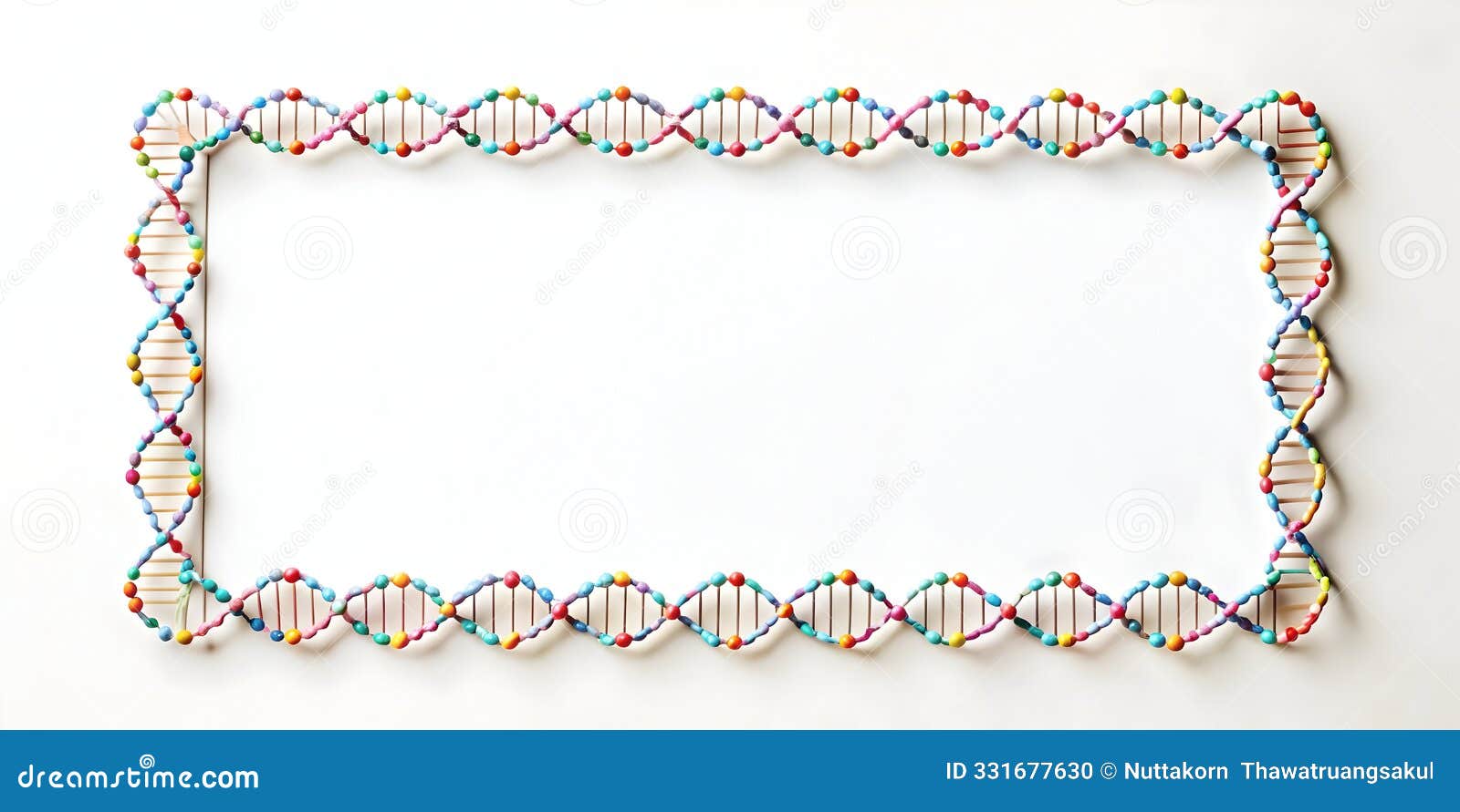 Flat AI Driven Automation Border Frame Concept As a Clean Border Frame ...