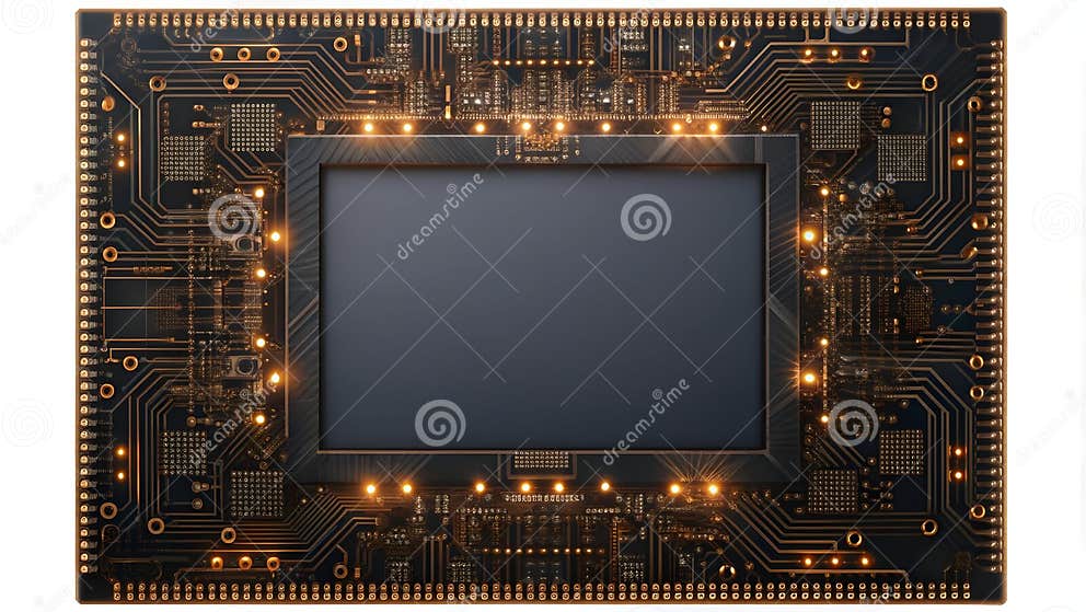 Flat AI Driven Language Processing Frame Concept As a Clean Border Frame with Abstract Language ...
