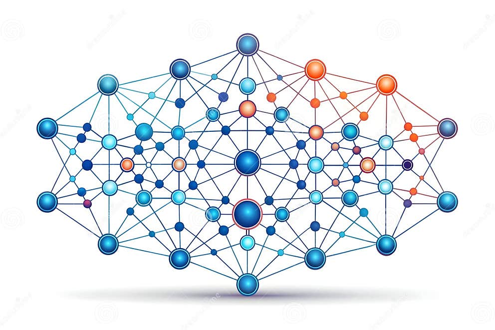 Flat Ai Driven Neural Network Elements Concept As Abstract Elements Representing A Neural
