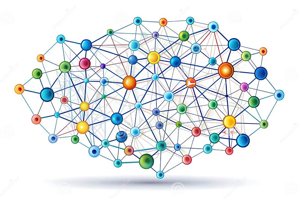 Flat AI Driven Neural Network Elements Concept As Abstract Elements Representing a Neural ...