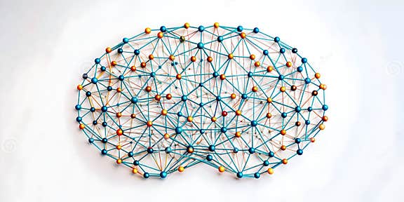 Flat Ai Driven Neural Network Elements Concept As Abstract Elements Representing A Neural