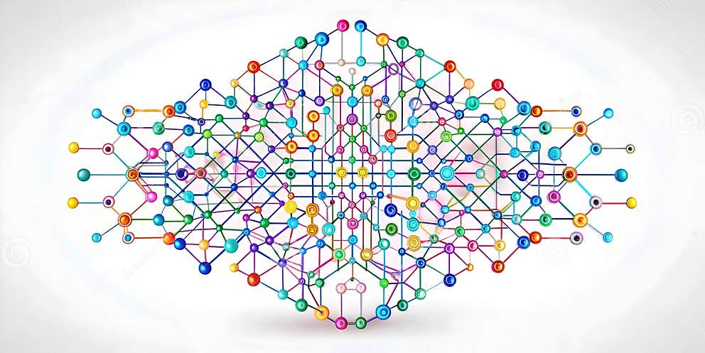 Flat Ai Driven Neural Network Elements Concept As Abstract Elements