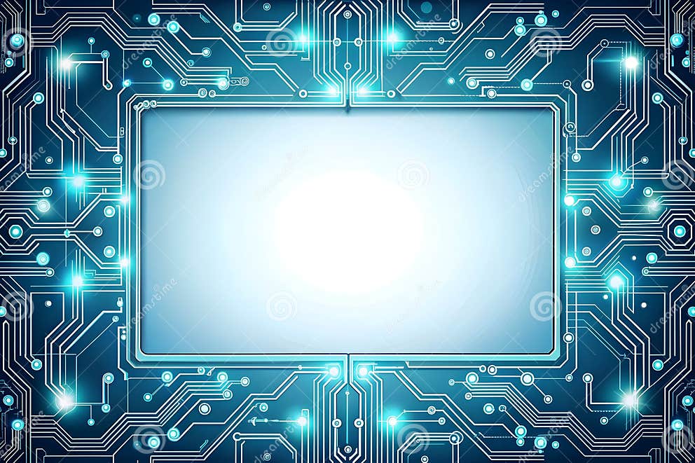 Flat Ai Driven Neural Network Frame Concept As A Minimalistic Border Frame With Neural Network