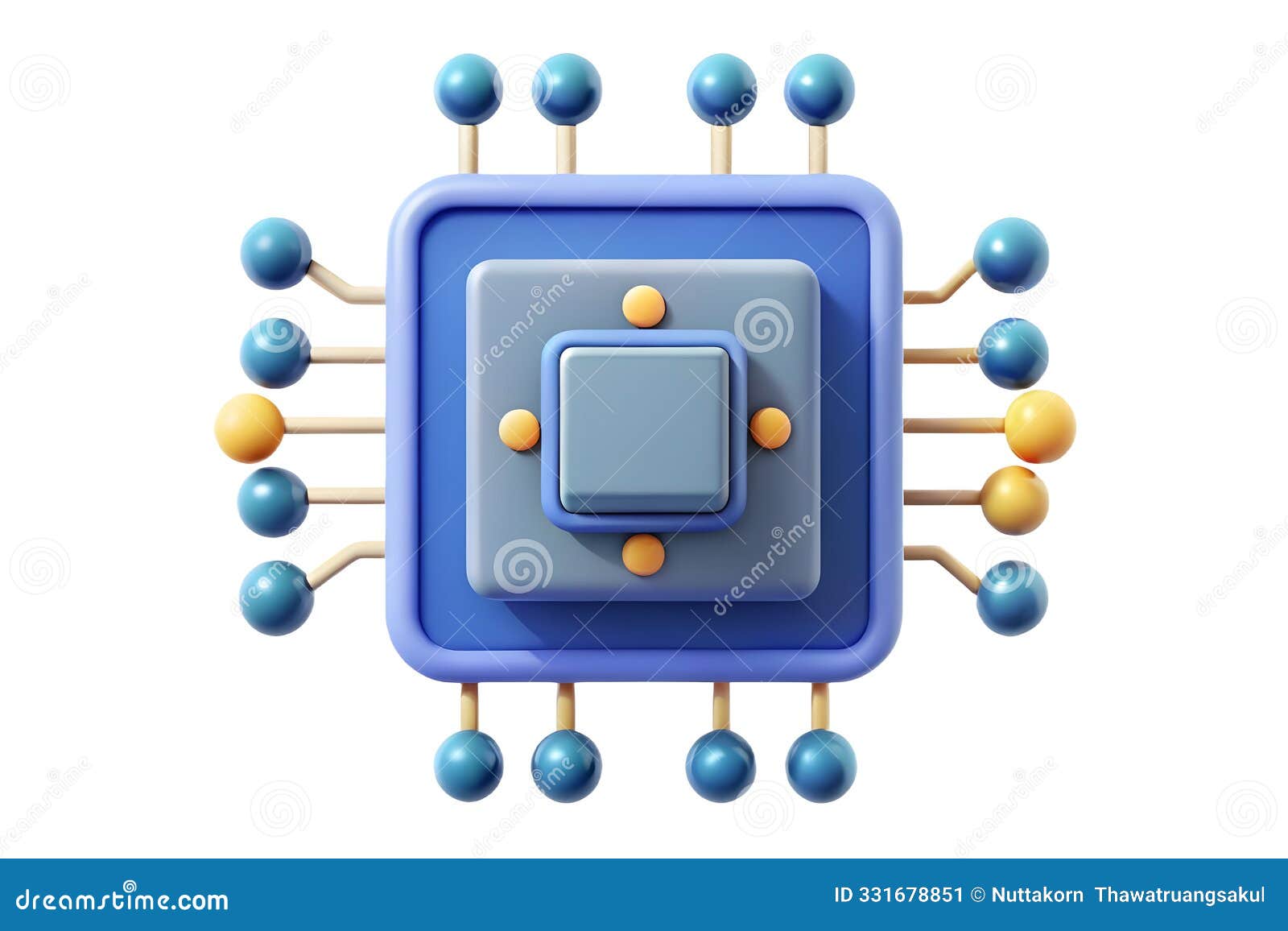Flat AI Driven Quantum Computing Frame Concept As a Minimalistic Border Frame with Quantum ...