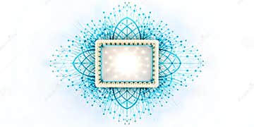 Flat AI Driven Quantum Computing Frame Concept As a Minimalistic Border Frame with Quantum ...