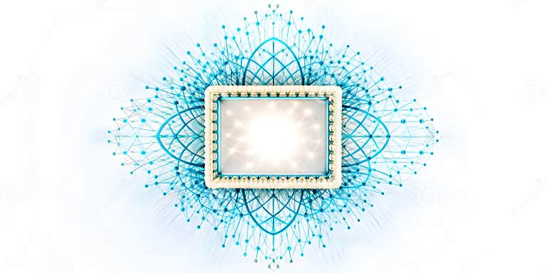 Flat AI Driven Quantum Computing Frame Concept As a Minimalistic Border Frame with Quantum ...