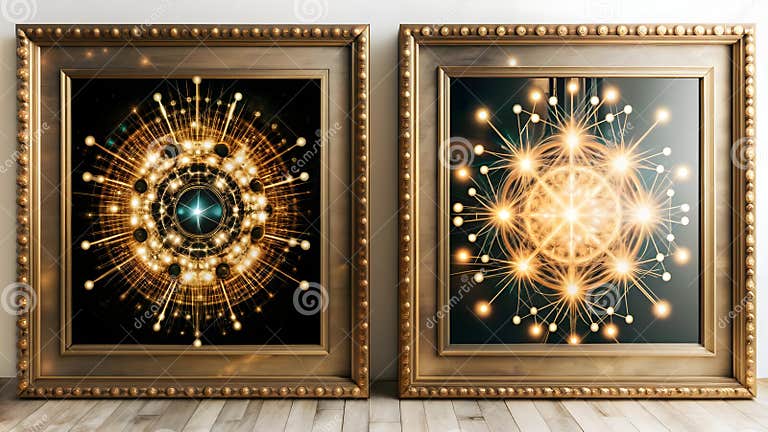 Flat AI Driven Quantum Computing Frame Concept As a Minimalistic Border Frame with Quantum ...