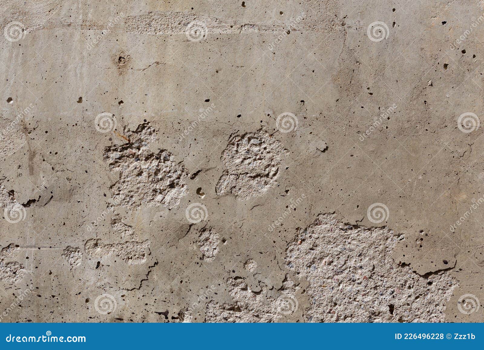 Flat Bare Solid Concrete Surface Texture and Background Stock Photo ...