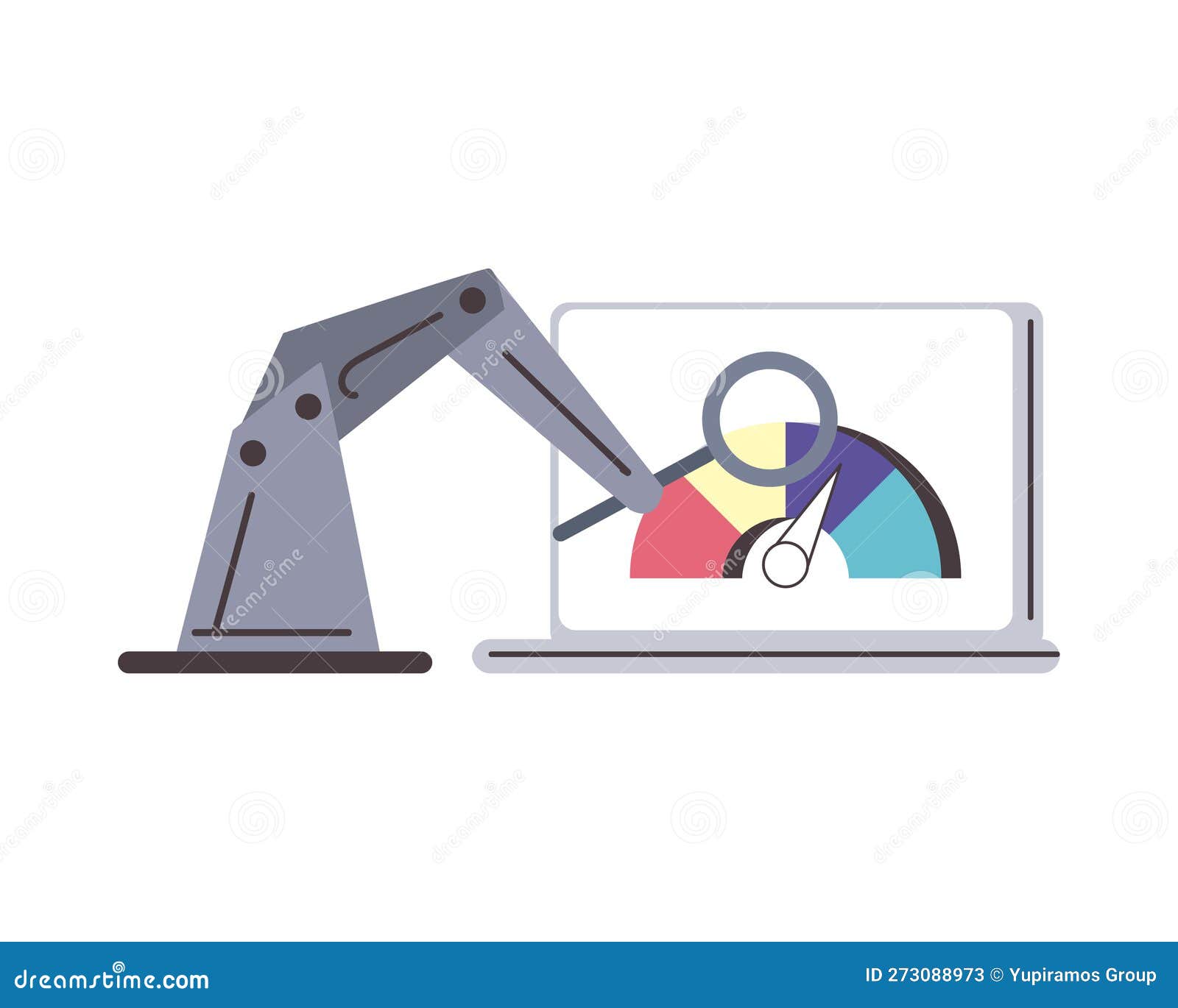 Flat Benchmark Icons Illustration Stock Vector - Illustration of vector ...