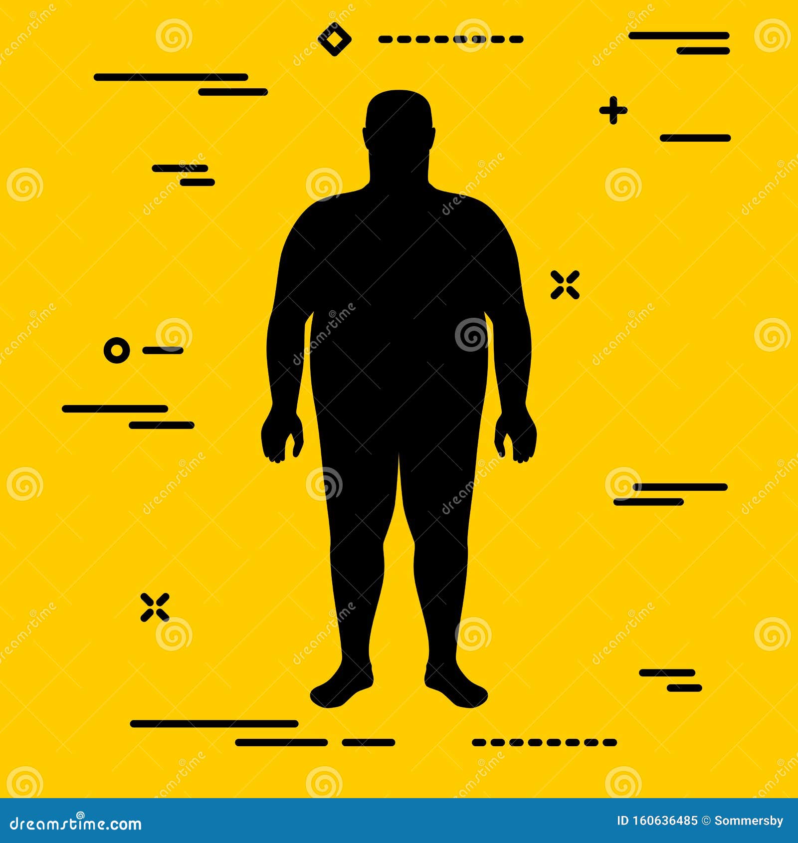 Silhouette Of Obese Women Dumpling Woman Xxl Size Beautiful Curvy