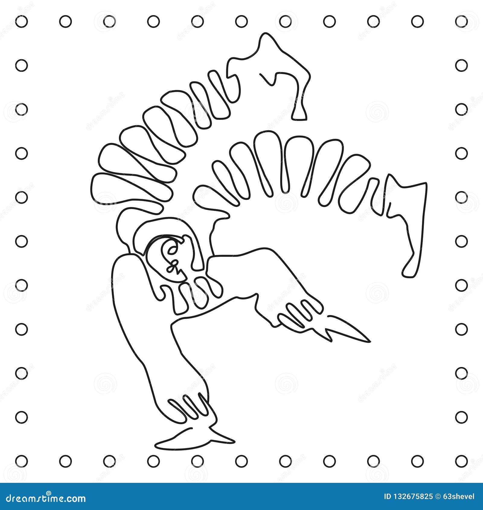 Draw a linein acrobat - tribesalo