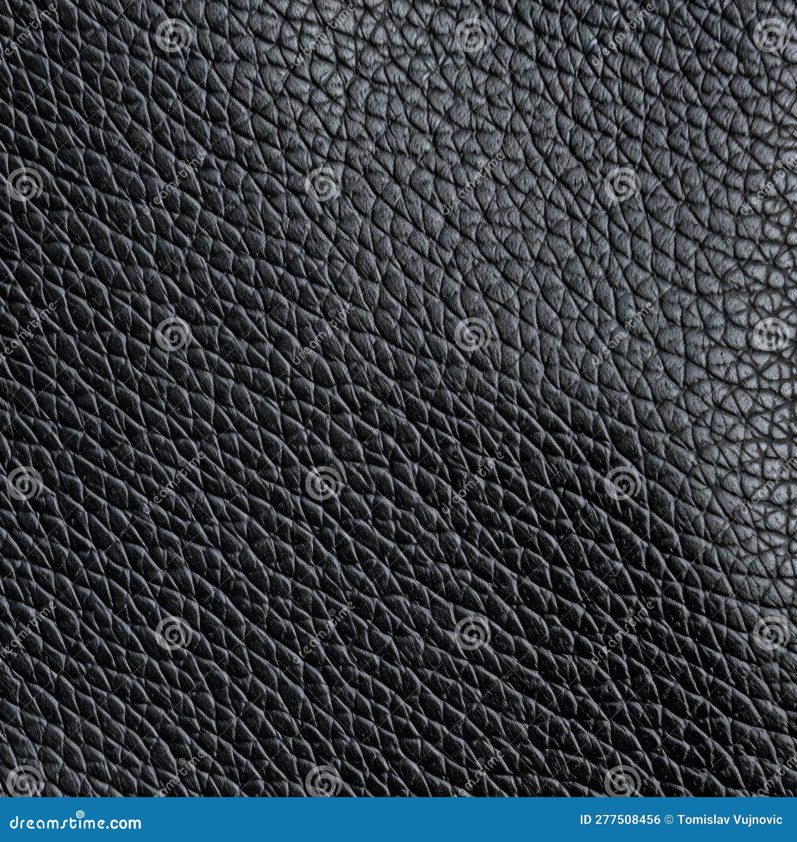 Flat Blank Black Leather Texture Stock Illustration - Illustration of ...
