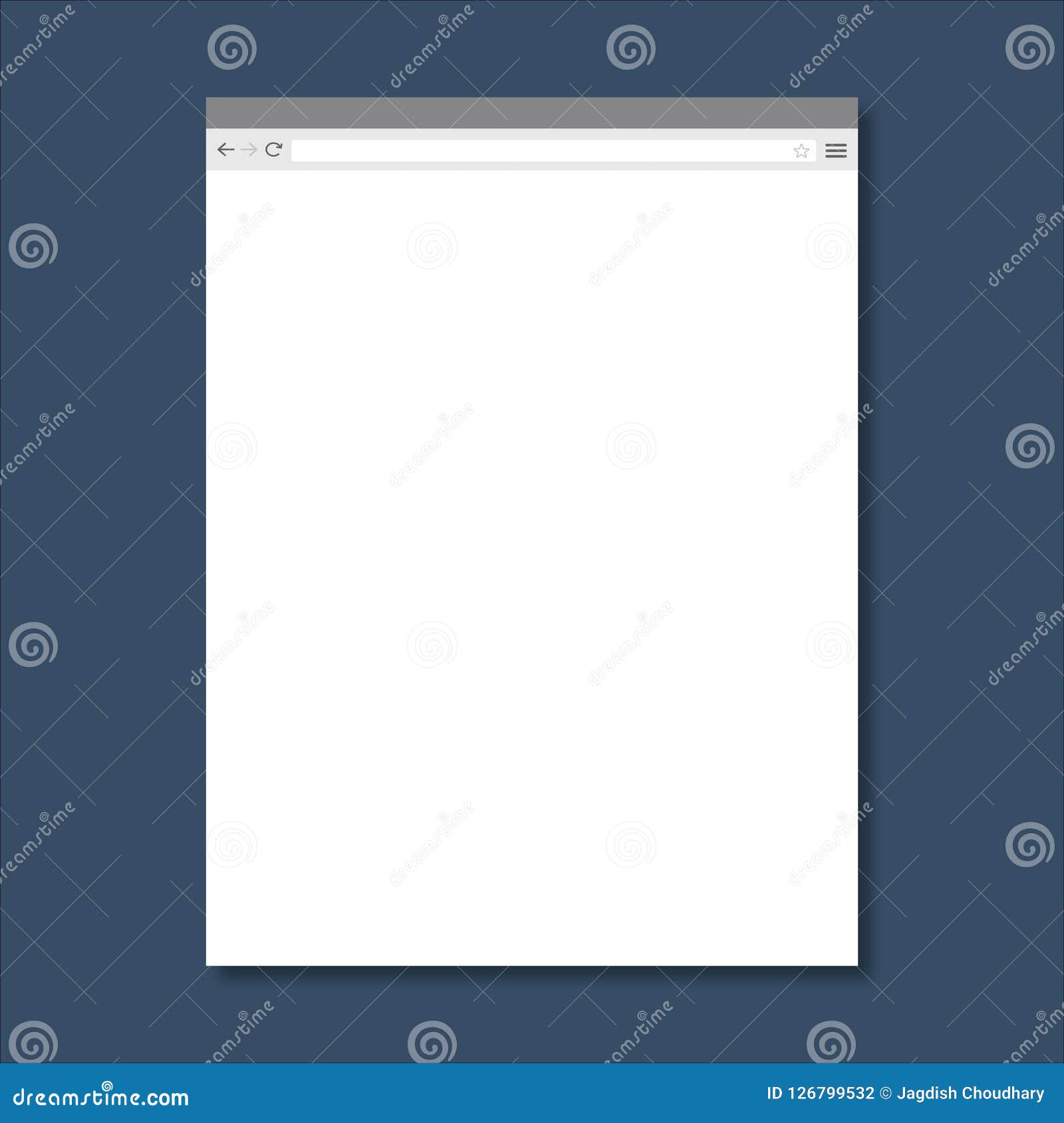 Flat Blank Browser Windows. Tablet Size. Stock Illustration ... Flat Blank Browser Windows. Tablet Size. Stock Illustration ...