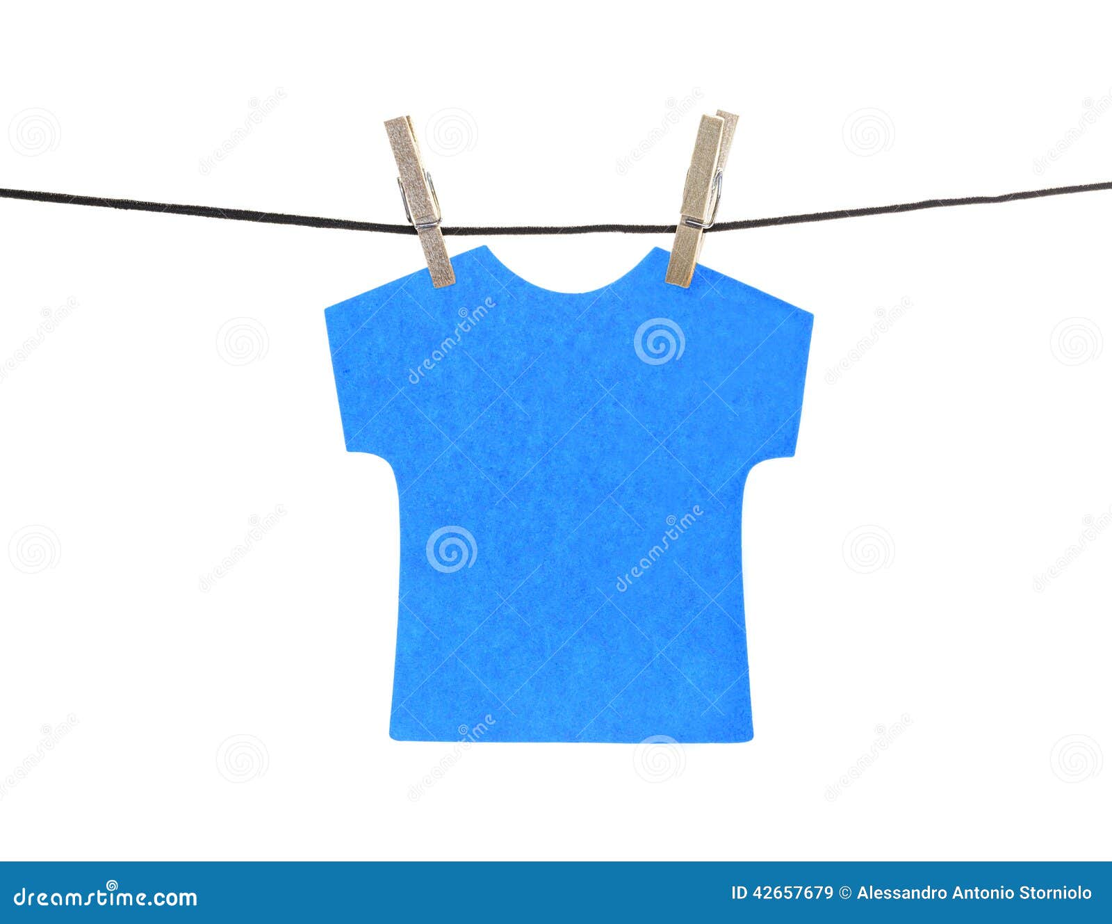 Flat Blue T-shirt Sticky Note Stock Image - Image of brown, blue: 42657679