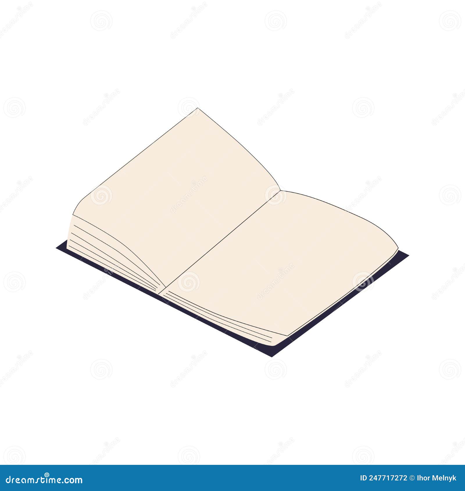 Flat books set stock illustration. Illustration of paper - 247717272