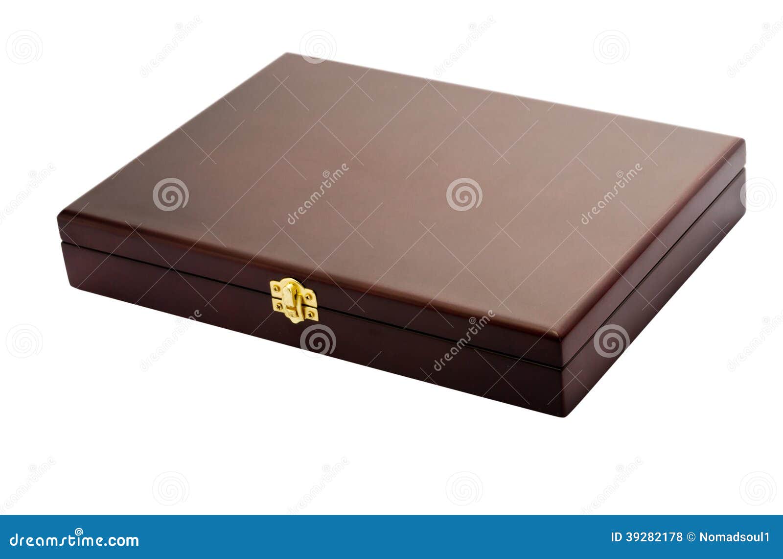 Flat box on white stock photo. Image of packaging, close - 39282178