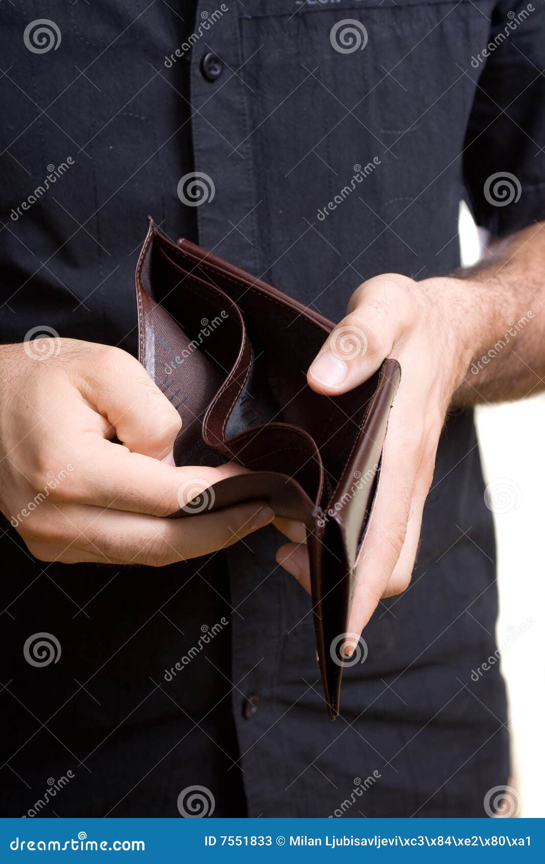 Flat Broke stock image. Image of empty, pocket, concept - 7551833