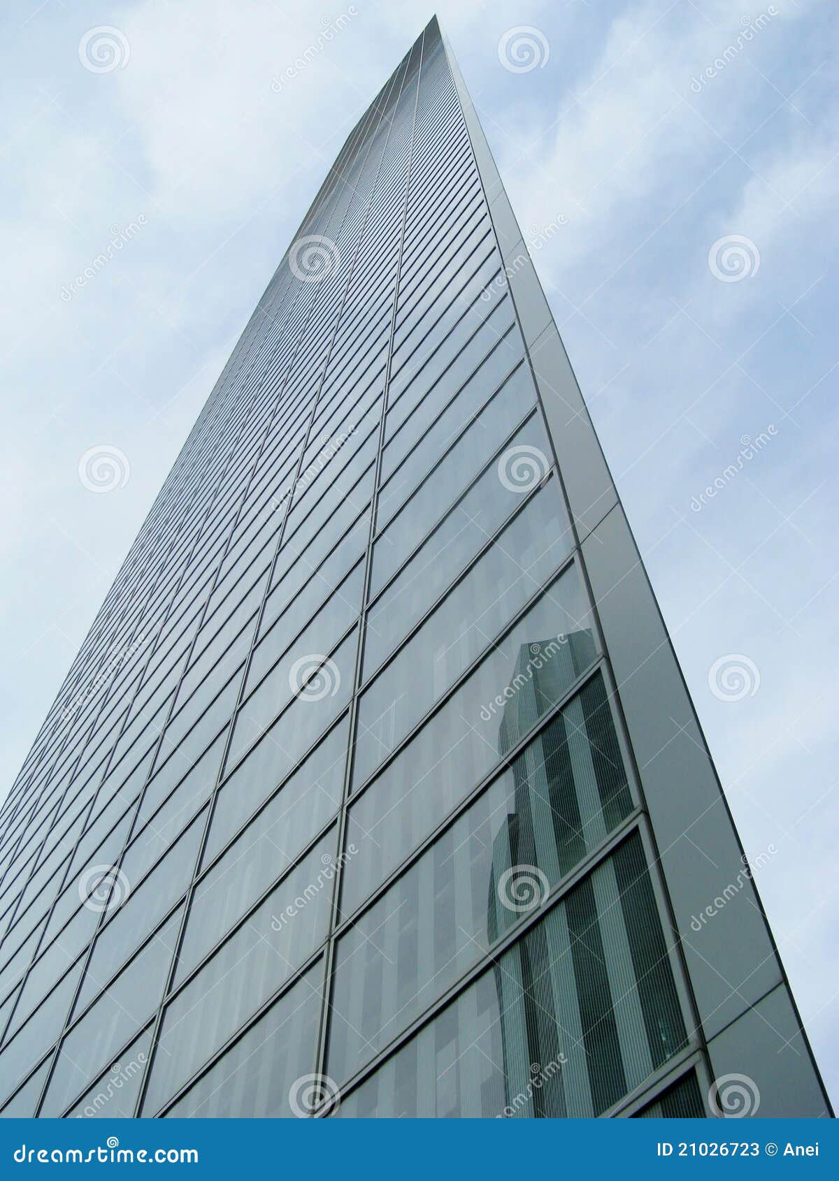 Flat Building - Optical Illusion Stock Image - Image of structure ...