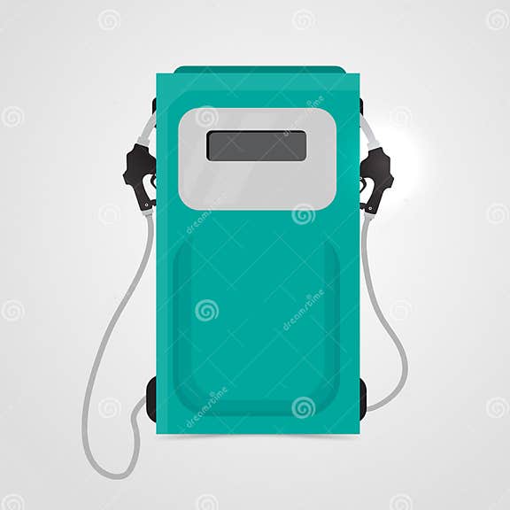 Flat car, pamp station. stock vector. Illustration of diesel - 85194362