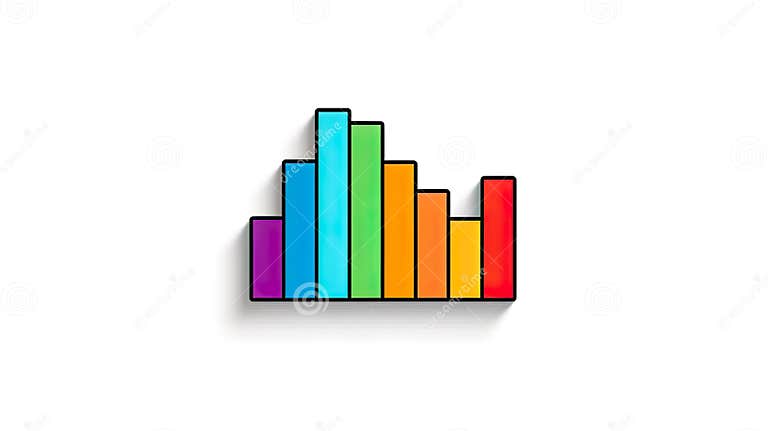 Flat Chart and Graph Elements Stock Illustration - Illustration of arrow, increase: 303214033
