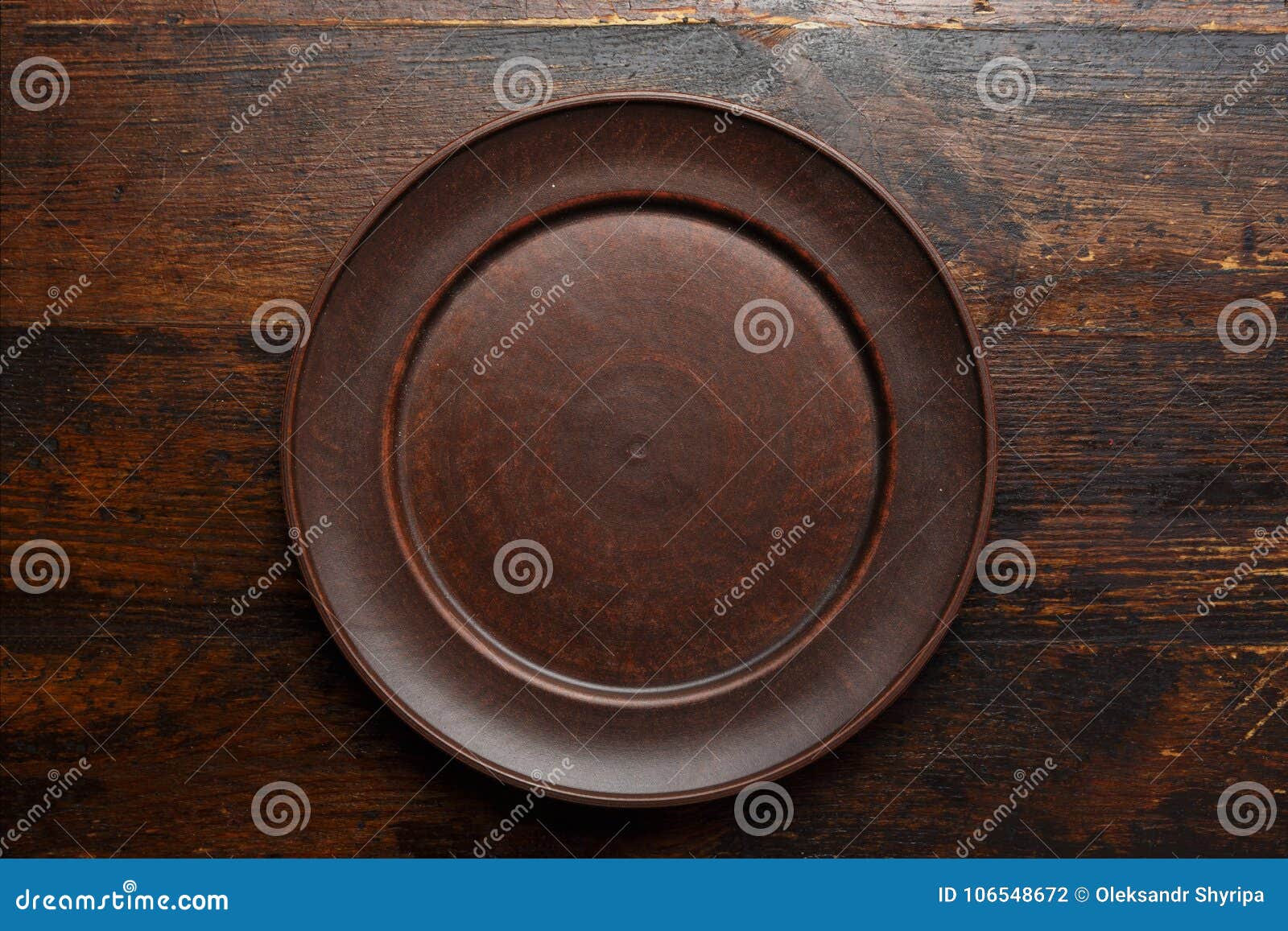 Flat clay dish stock photo. Image of cuisine, design - 106548672