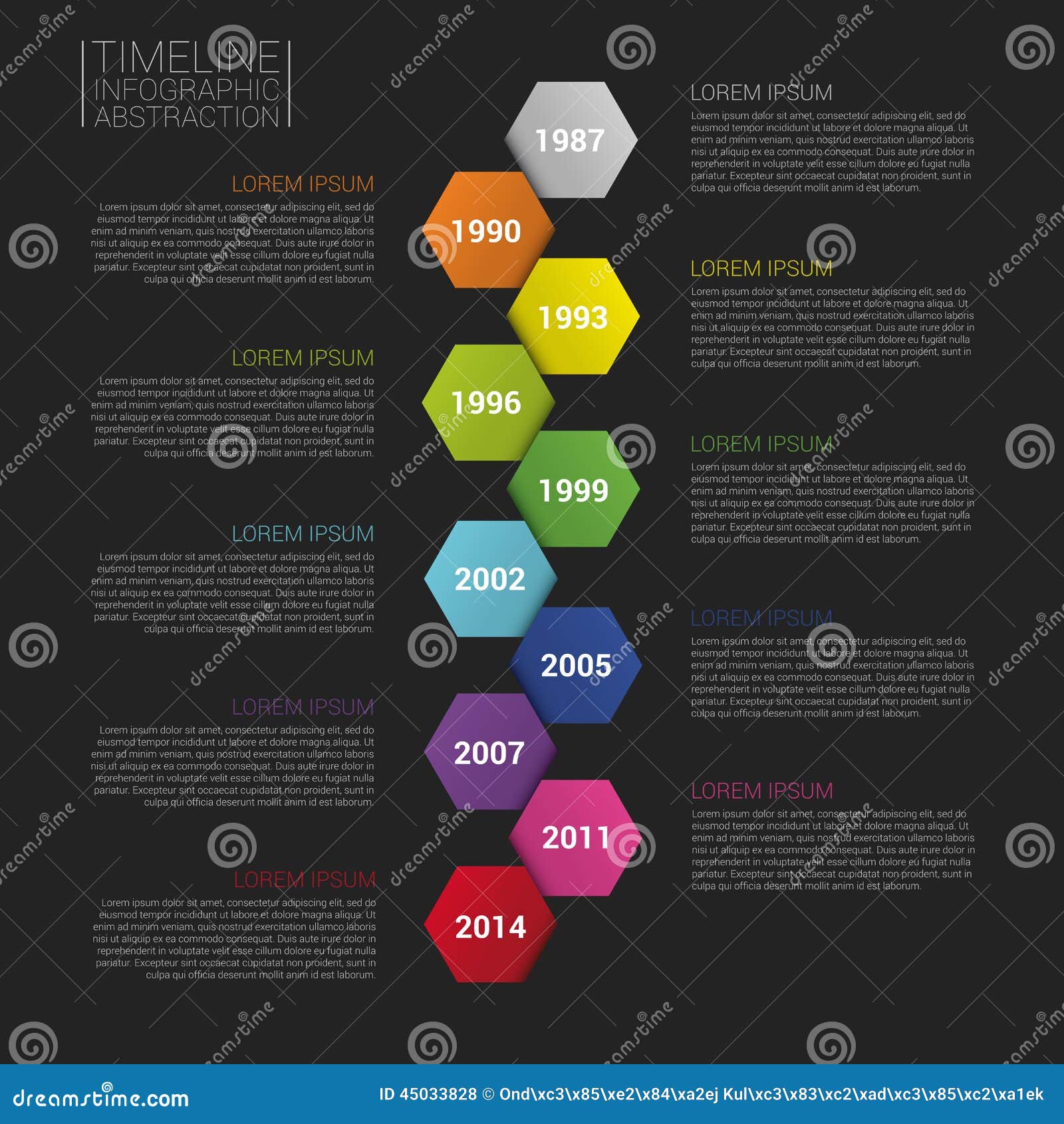 Flat Colorful Abstract Timeline Infographics Vector Illustration Stock ... Flat Colorful Abstract Timeline Infographics Vector Illustration Stock ...