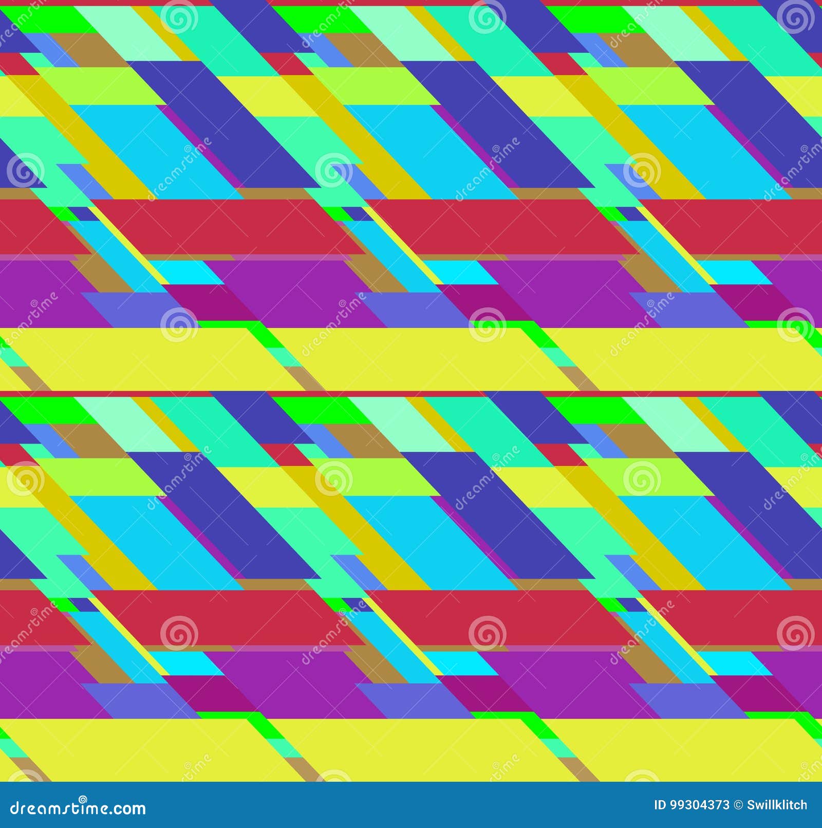 Flat Colorful Seamless Pattern with Skewed Rectangles Stock Vector ... Flat Colorful Seamless Pattern with Skewed Rectangles Stock Vector ...