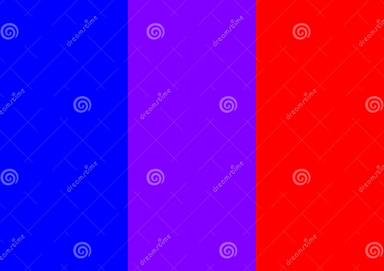 Flat Colors Blue, Violet and Red Stock Illustration - Illustration of ...