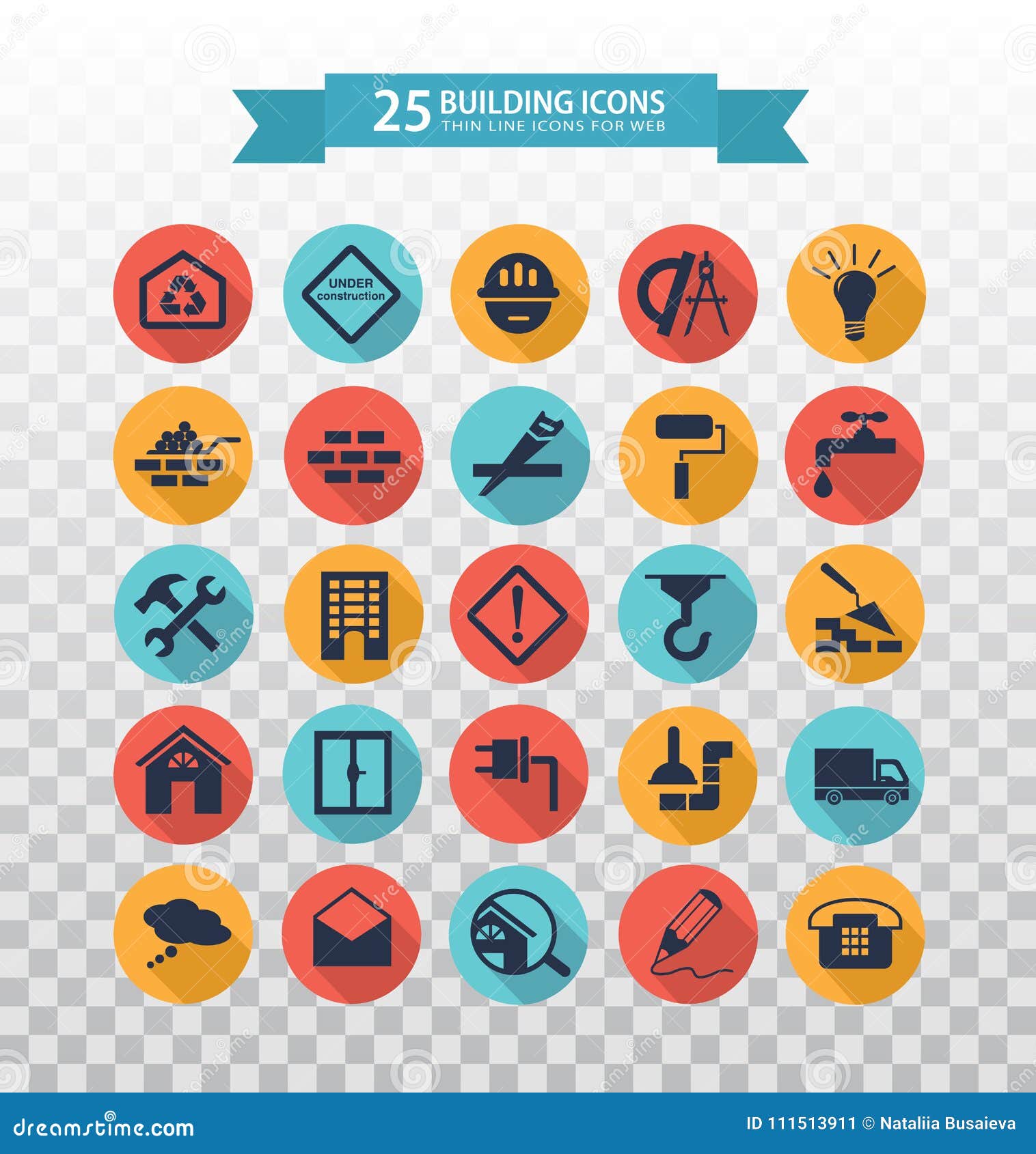 Building Construction Icons