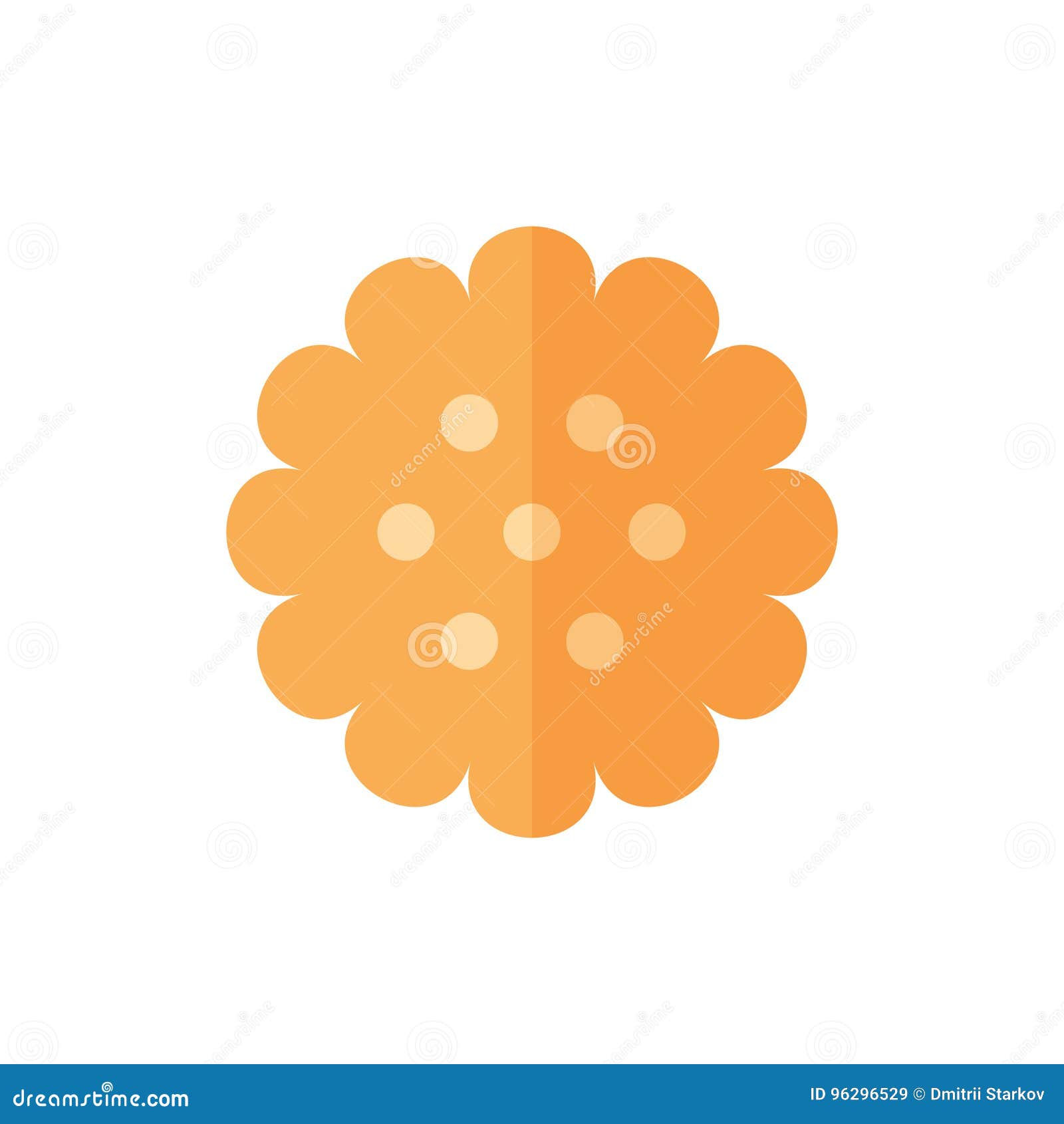 Cookie Icon Vector Isolated On White Background, Logo Concept Of Cookie ...