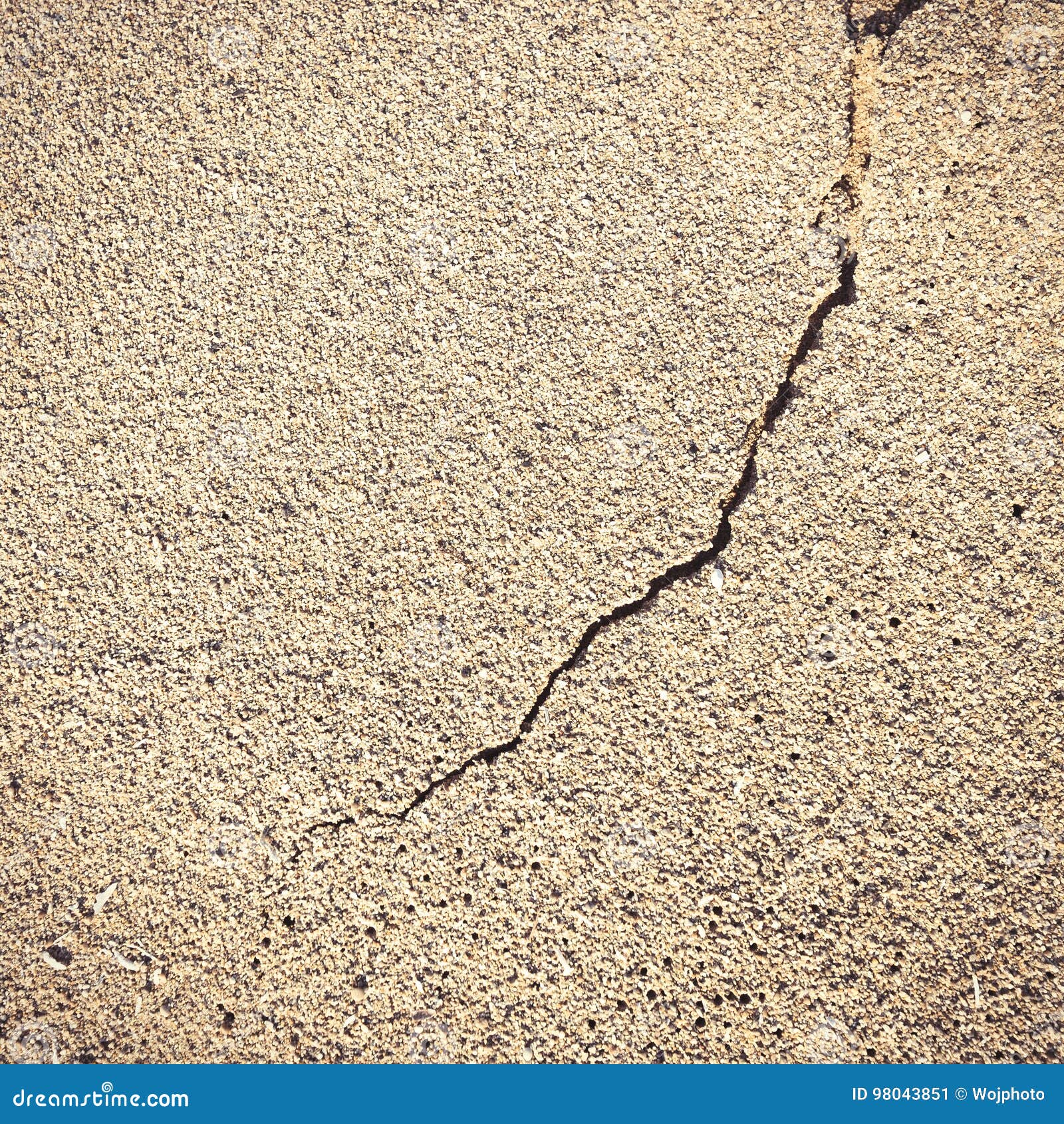 Flat and Cracked Sandy Beach Surface Stock Image - Image of outside ...