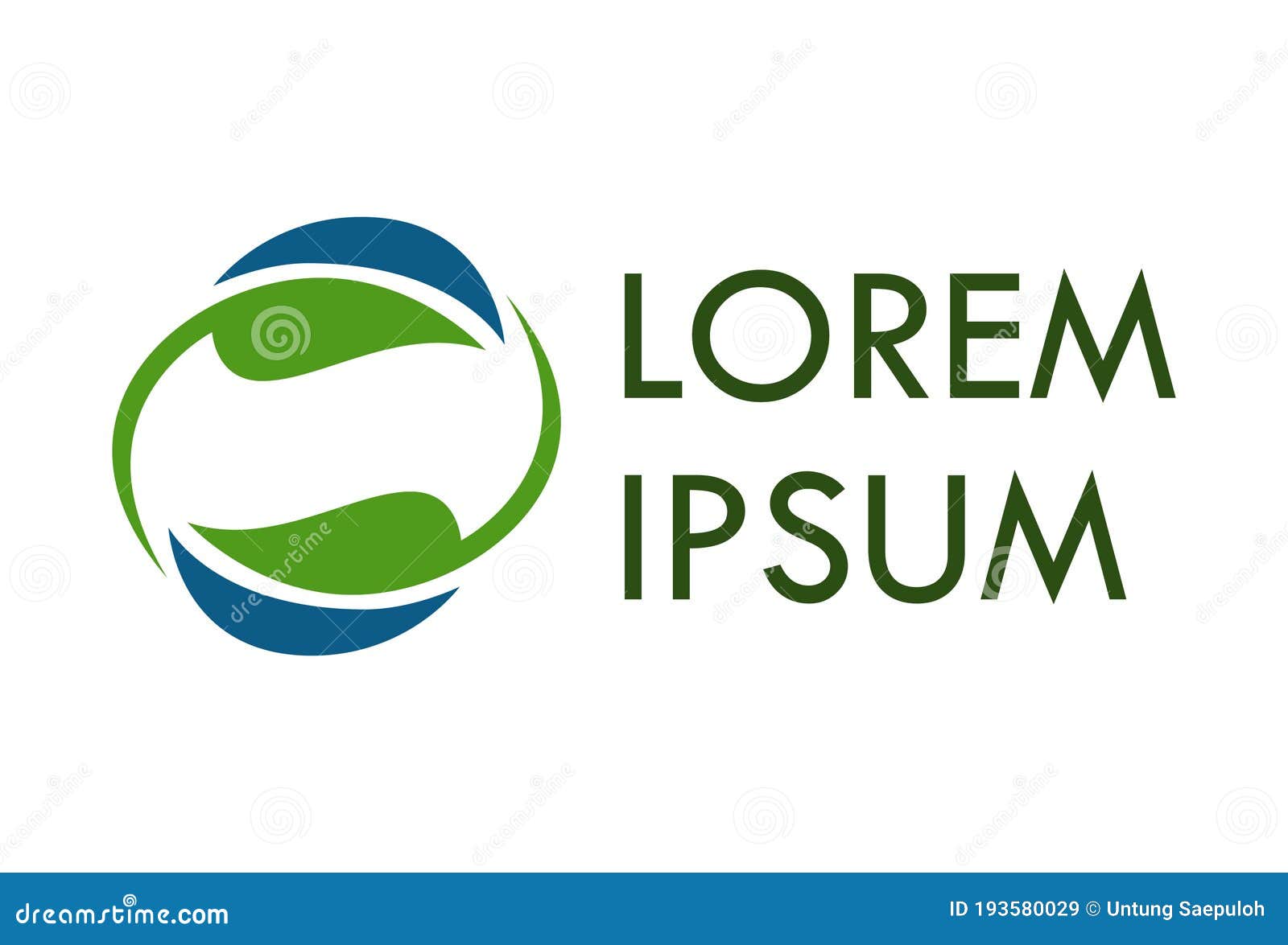 Biotic Logo. Green B Monogram. Letter B And A Green Leaf. Vector ...