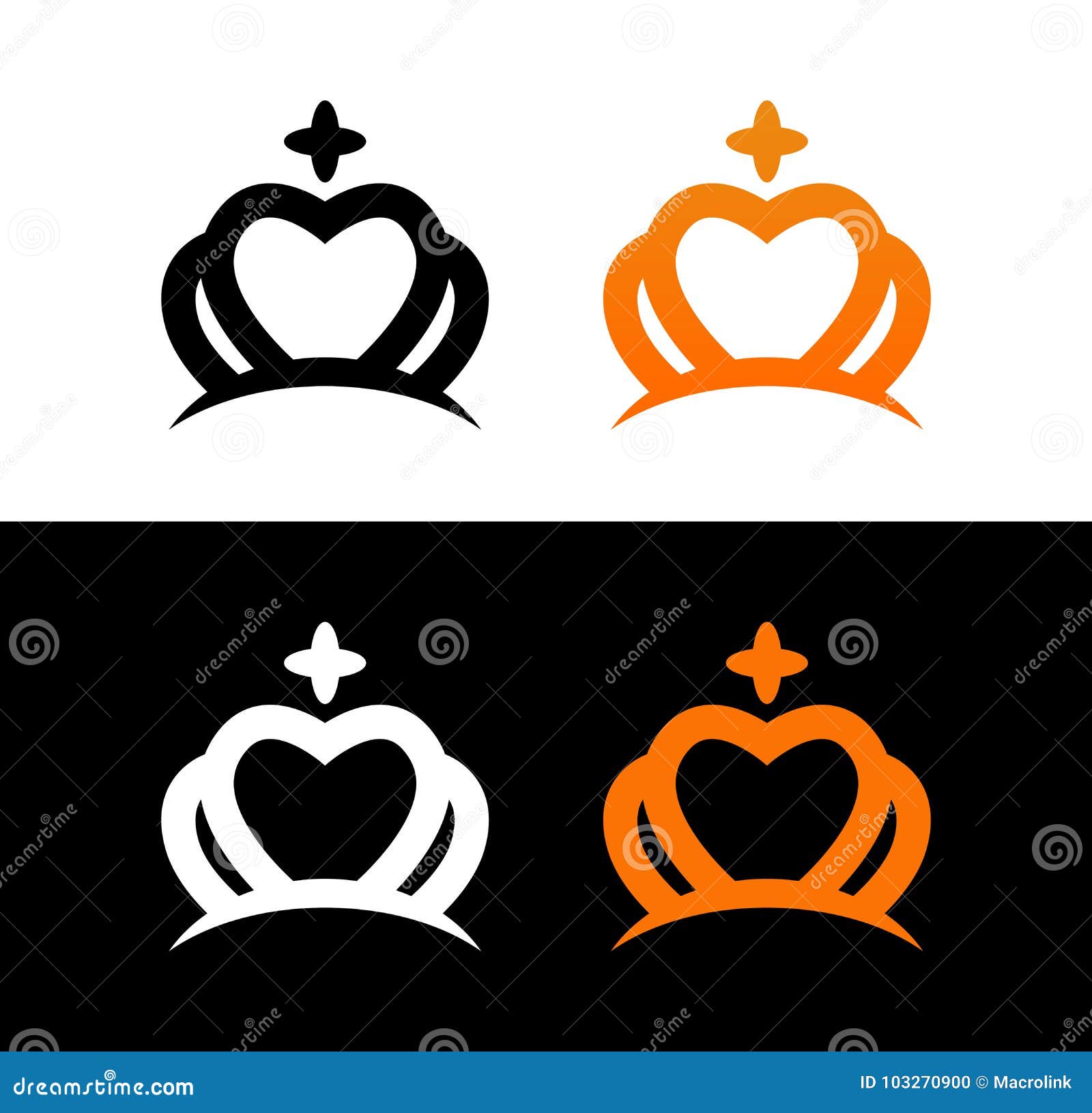 Flat Crown - Vector Illustration Stock Vector - Illustration of ...