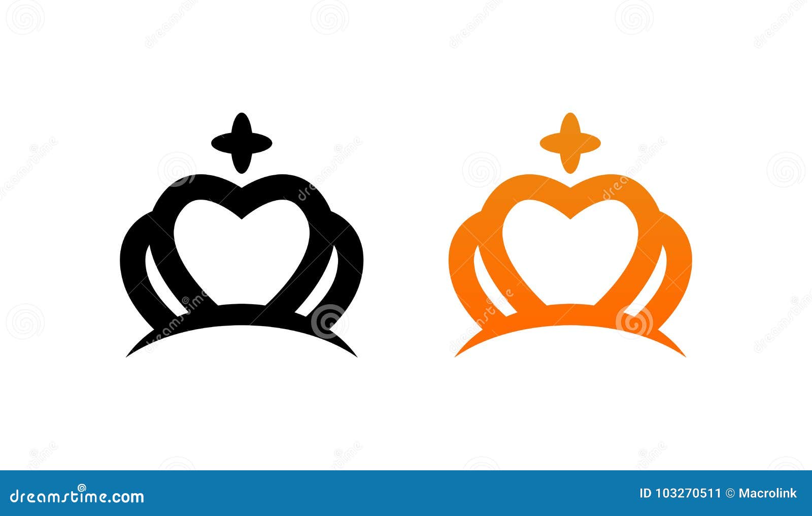 Flat Crown - Vector Illustration Stock Vector - Illustration of elegant ...