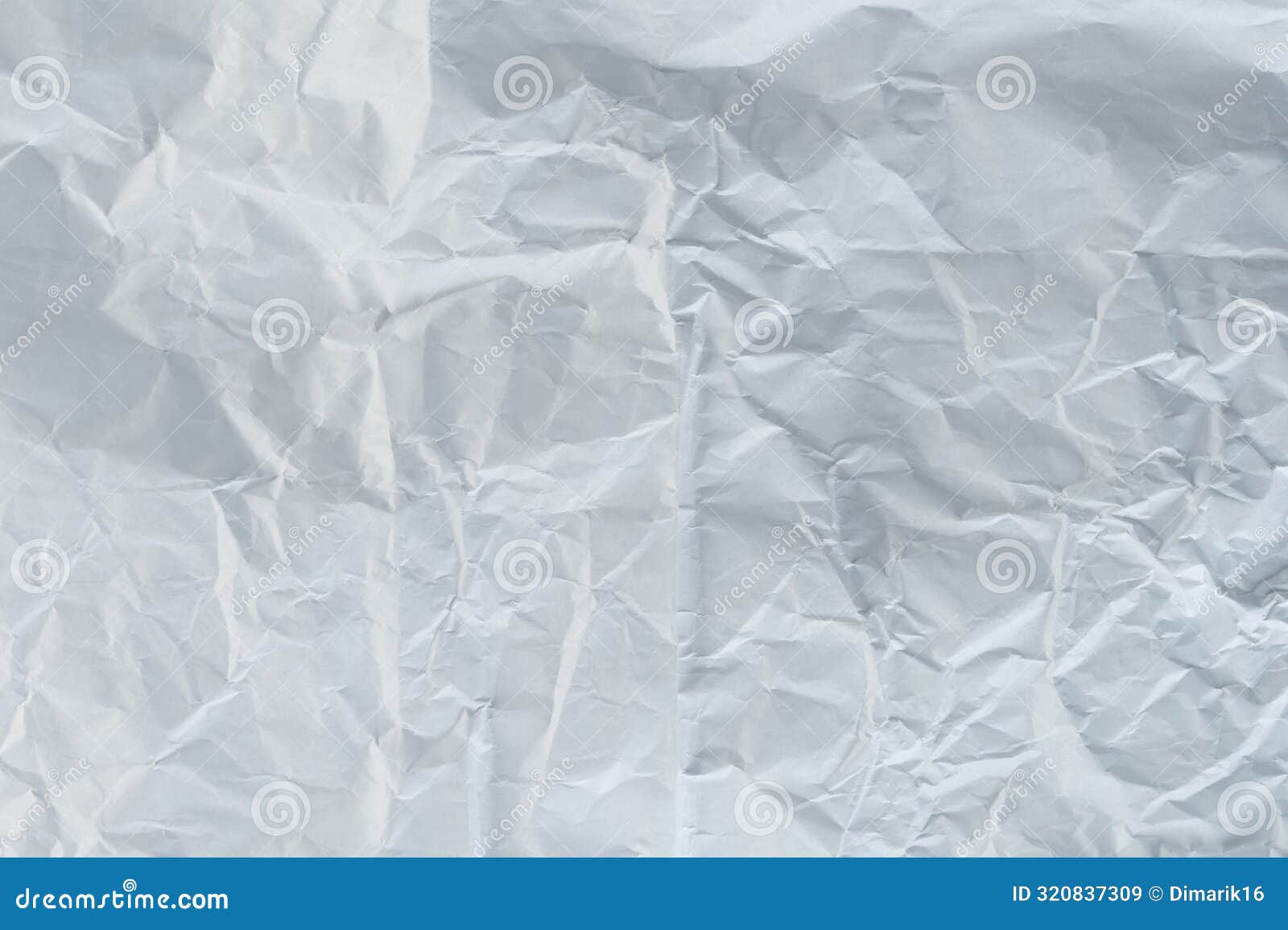 Flat Crumpled White Paper Background Stock Image - Image of grain ...