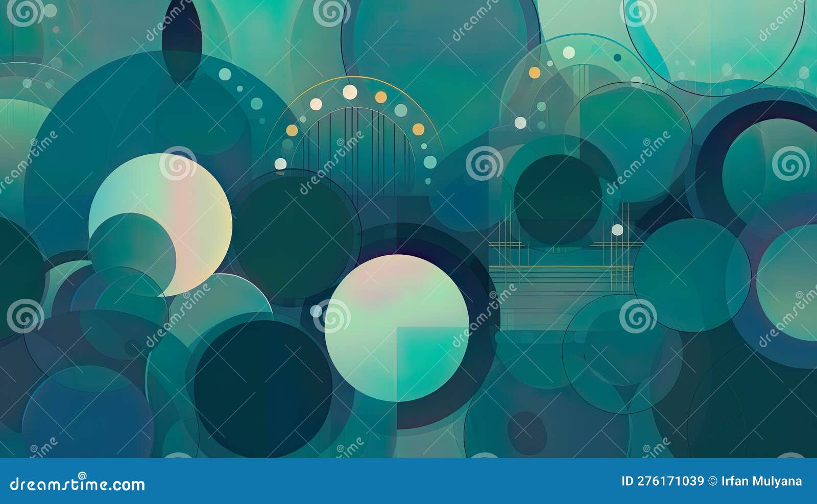 Flat Design Background with Mix of Solid and Geometric Stock ...