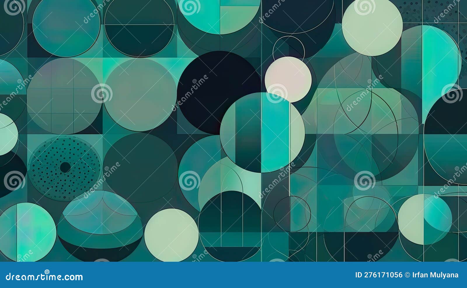 Flat Design Background with Mix of Solid and Geometric Stock ...